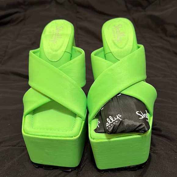 Shellys London | Shoes | Nwt Shellys London Hex Platform Heels | Poshmark